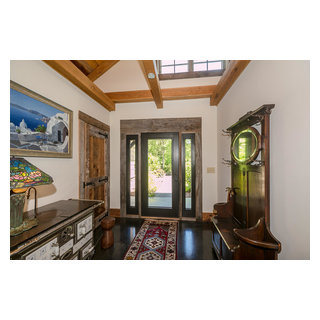 Timber Framed Foyer - Craftsman - Entry - Atlanta - by MoreSun Timber ...