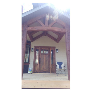 Timber frames - Craftsman - Entry - Other - by Black Hills Craftsmen ...