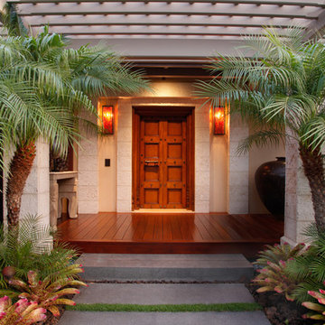 75 Tropical Entryway Ideas You'll Love - April, 2022 | Houzz
