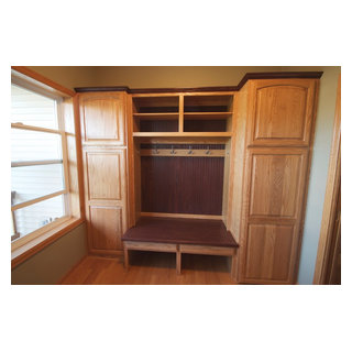 Two Tone Locker Cabinets - Traditional - Entry - Minneapolis - by ...