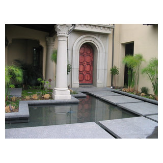 Unique home exterior project - Contemporary - Entry - Los Angeles - by ...