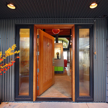 Industrial Front Door - Photos & Ideas | Houzz
