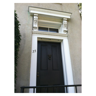 White decorative door frame - Entry - Philadelphia - by Premium Grade ...