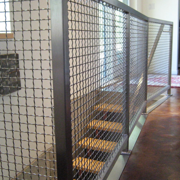Wire Mesh Rail - Photos & Ideas | Houzz