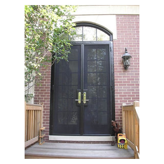WROUGHT IRON SCREEN DOORS - Traditional - Entry - Chicago - by Mather ...