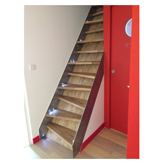 Escalier samba - Contemporary - Staircase - Nantes - by IWDesign | Houzz UK