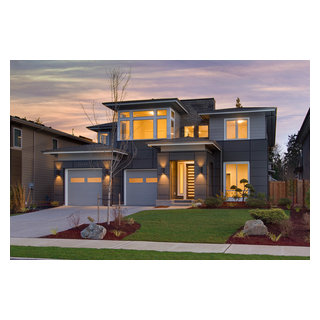 1. Front exterior. Plan 3A - Contemporary - House Exterior - Seattle ...