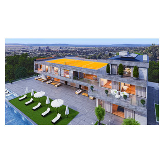 11271 Chalon Road - Modern - Exterior - Los Angeles - by The House ...