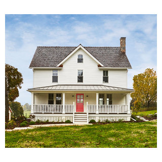 1870's Farm House Transformation - Farmhouse - Exterior - Milwaukee ...