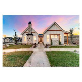 2019 - Parade Home - Farmhouse - Exterior - Boise - by Black Door ...