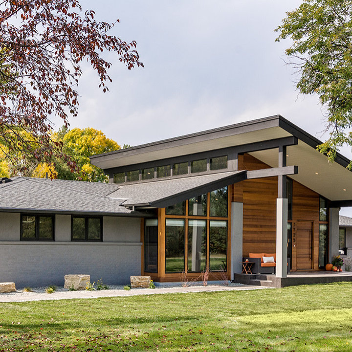 75 Beautiful Midcentury Exterior Ideas & Designs - June 2022 | Houzz AU
