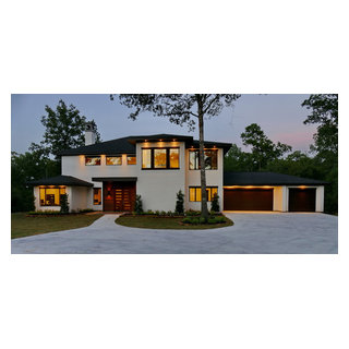 2102 Sendera Ranch Dr - Construction Photos - Contemporary - Exterior ...