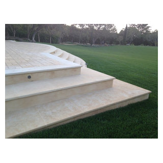 29. Kansas Limestone - Traditional - Exterior - Santa Barbara - by ...