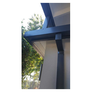 4 inch wide Box Gutters in Santa Monica, Modern - Modern - Exterior ...
