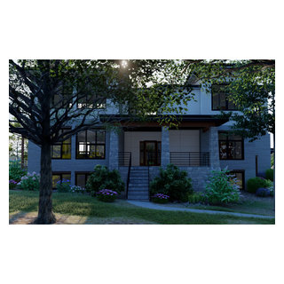 Pioneer - Contemporary Home - Contemporary - House Exterior - Atlanta ...