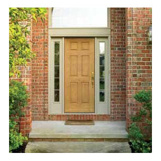 6 Panel Fiberglass Doors - Traditional - Exterior - Tampa - by US Door ...