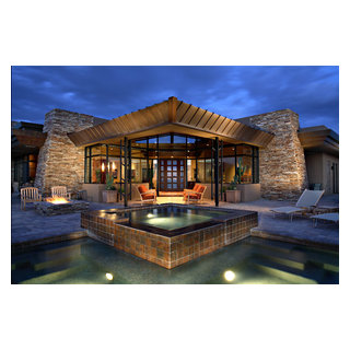 600 Series Window Wall - Eclectic - Exterior - Phoenix - by Western ...