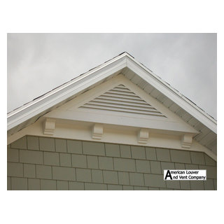 8/12 Pitch Triangle Gable Vent - Traditional - Exterior - Other - by ...