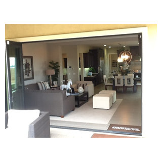 9500 Series Bi-Fold Doors & Windows - Eclectic - Exterior - Phoenix ...