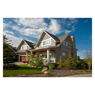 A House on an Angle - Contemporary - Exterior - Calgary - by Doug ...