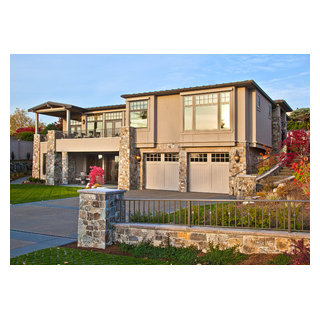 A Medina Sophisticate by Design Guild Homes - Transitional - Exterior ...
