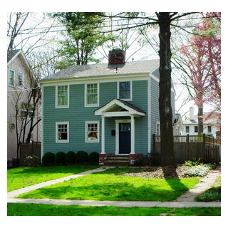 A Side Hall Colonial Classic - Traditional - Exterior - Other - by ...