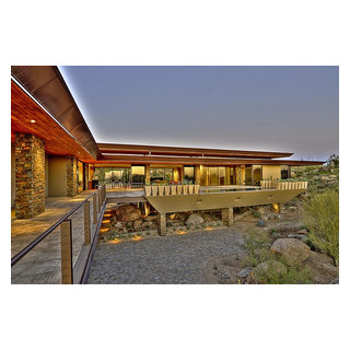 Above the Boulders - Contemporary - Exterior - Phoenix - by Sever ...