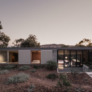 75 Beautiful Exterior with a Flat Roof Ideas & Designs - September 2021 ...