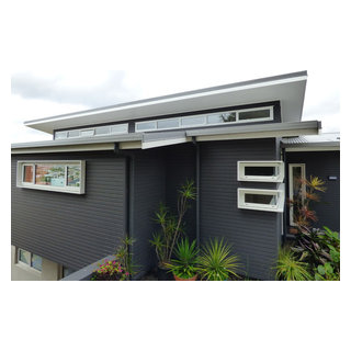 All about the angles on this exterior shot - House Exterior - Auckland ...