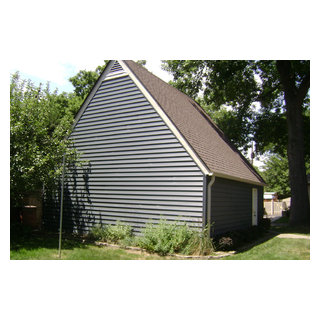 Alside 7" Prodigy Vinyl Siding w/ Seamless Gutter and New Roof ...