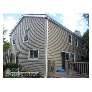 Alside Insulated Siding & Straight Shake Shingle Siding in Tuscan Clay ...