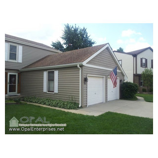 Alside Insulated Siding & Straight Shake Shingle Siding in Tuscan Clay ...