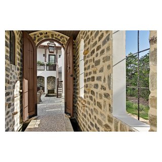 Alys Beach Courtyard House: Inside Out - Mediterranean - Exterior ...