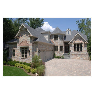 Ambrose Natural Stone Veneer Residential Exterior - Traditional ...