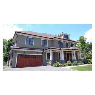 American Foursquare or "Prairie Box" - Traditional - Exterior - Boston ...