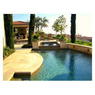 AMS Landscape Design Studios - Mediterranean - Pool - Los Angeles - by ...