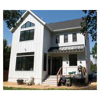 Arlington Contemporary Farmhouse - Farmhouse - Exterior - DC Metro - by ...