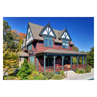 Armonk New York house - Traditional - Exterior - New York - by John ...