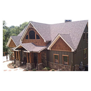 Asheville Mountain Home House Plan - Traditional - Exterior - Atlanta ...