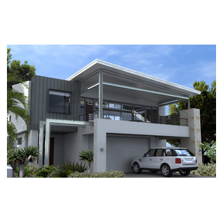 Ashfield riverfront home - Modern - House Exterior - Perth - by David ...