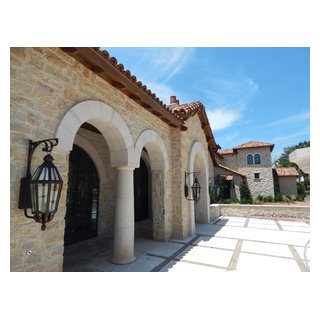 Austin Ranch Custom Home-Chateau Du Lac - Mediterranean - Exterior ...