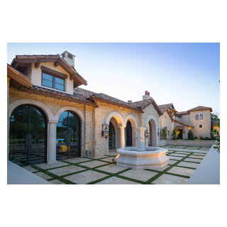 Austin Ranch Custom Home-Chateau Du Lac - Mediterranean - Exterior ...