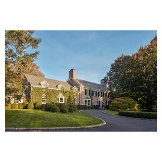 Back Country Pre-War Colonial Renovation - Traditional - Exterior - New ...