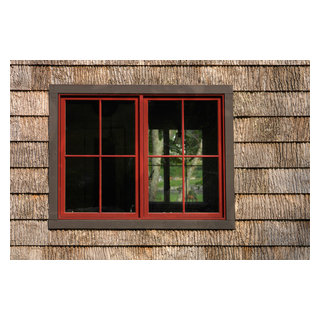Poplar Cottage - BarkHouse Shingle Siding with Kolbe Windows - Rustic ...