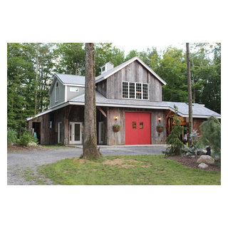 Barn/ workshop - Rustic - Exterior - Boston - by Dufour Design LLC | Houzz