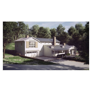 Barrett Lane - Farmhouse - Exterior - Orange County - by LeMaster ...