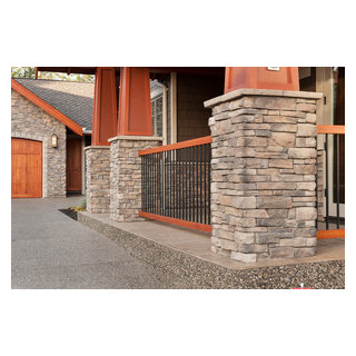 Beautiful Custom Home Featuring Cape Cod Uintah Ledgestone ...