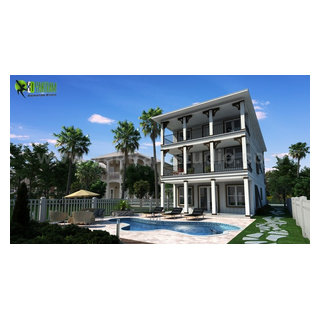 Beautiful Home Front and back Elevation designs and Ideas - Traditional ...