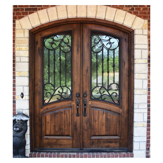 Beautiful Solid Wood Entry Doors - Traditional - Exterior - Dallas - by ...