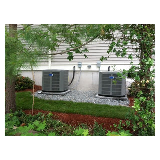 Before placing Quiet Fence™ around your air conditioner to reduce noise ...